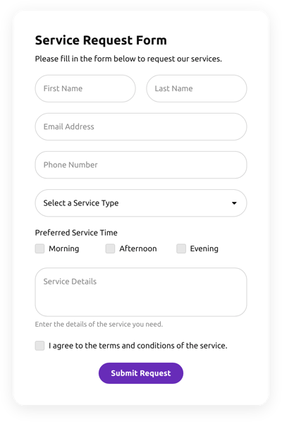 300+ Free From Templates for Websites [+ built-in AI Form Generator]