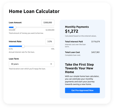 Add Loan Calculator to Your Website [free]