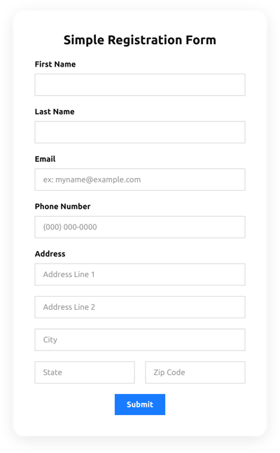 Create Smtp Contact Form Template for Html [free plugin]