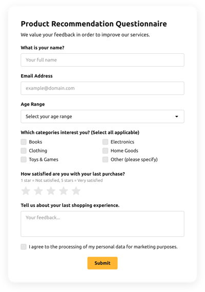 Create Product Recommendation Quiz Template for Woocommerce [free plugin]