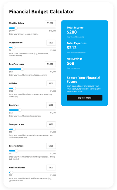 115+ Top Calculator Templates for Websites [free]