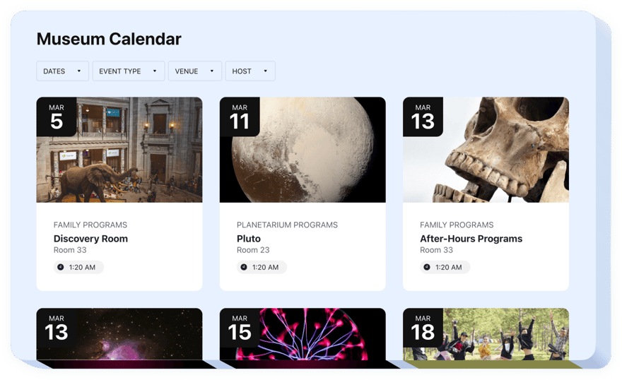 Calendario de eventos - Insertar widget de Evento Calendario al HTML