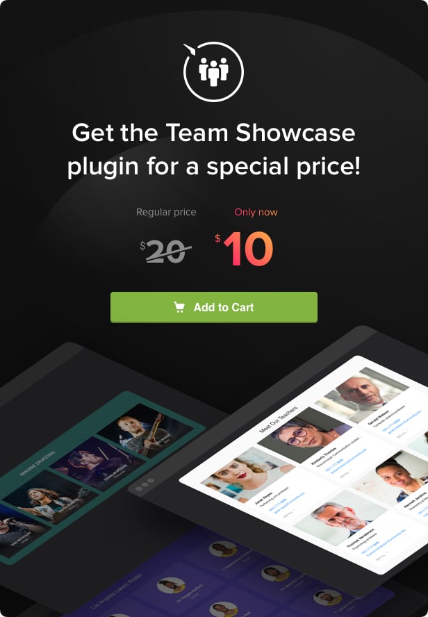 Team Showcase – WordPress Team Showcase plugin - PluginsPress.com