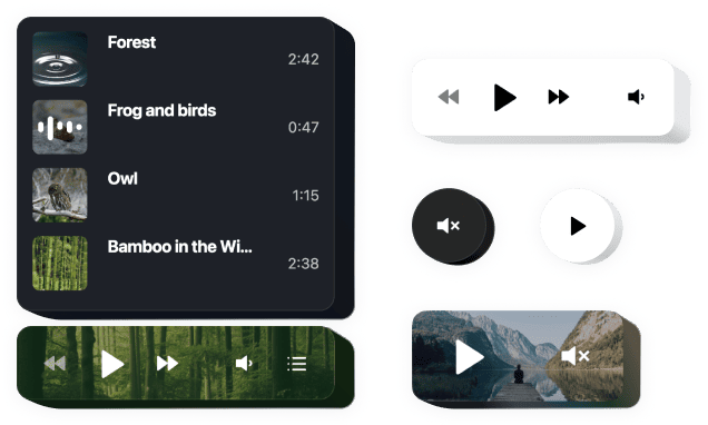 Reproductor de música de fondo para sitio web HTML (gratis y sin ...