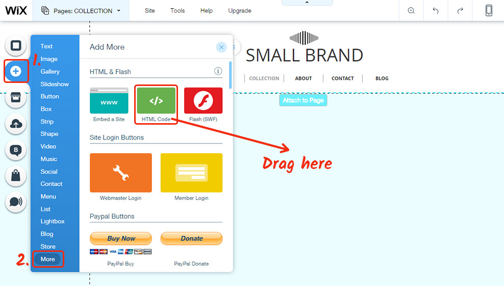 How To Add Contact Form App To Wix Elfsight Widgets