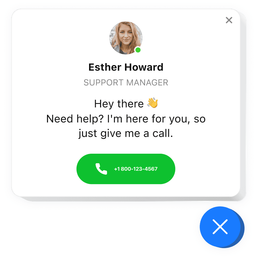 Click to Call - Add Call Button widget to your website (free and fast)