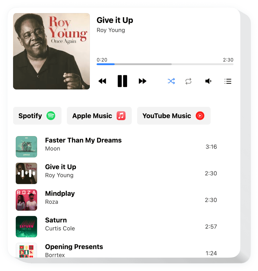 Audio Player - Add Music widget to website (easy and free)
