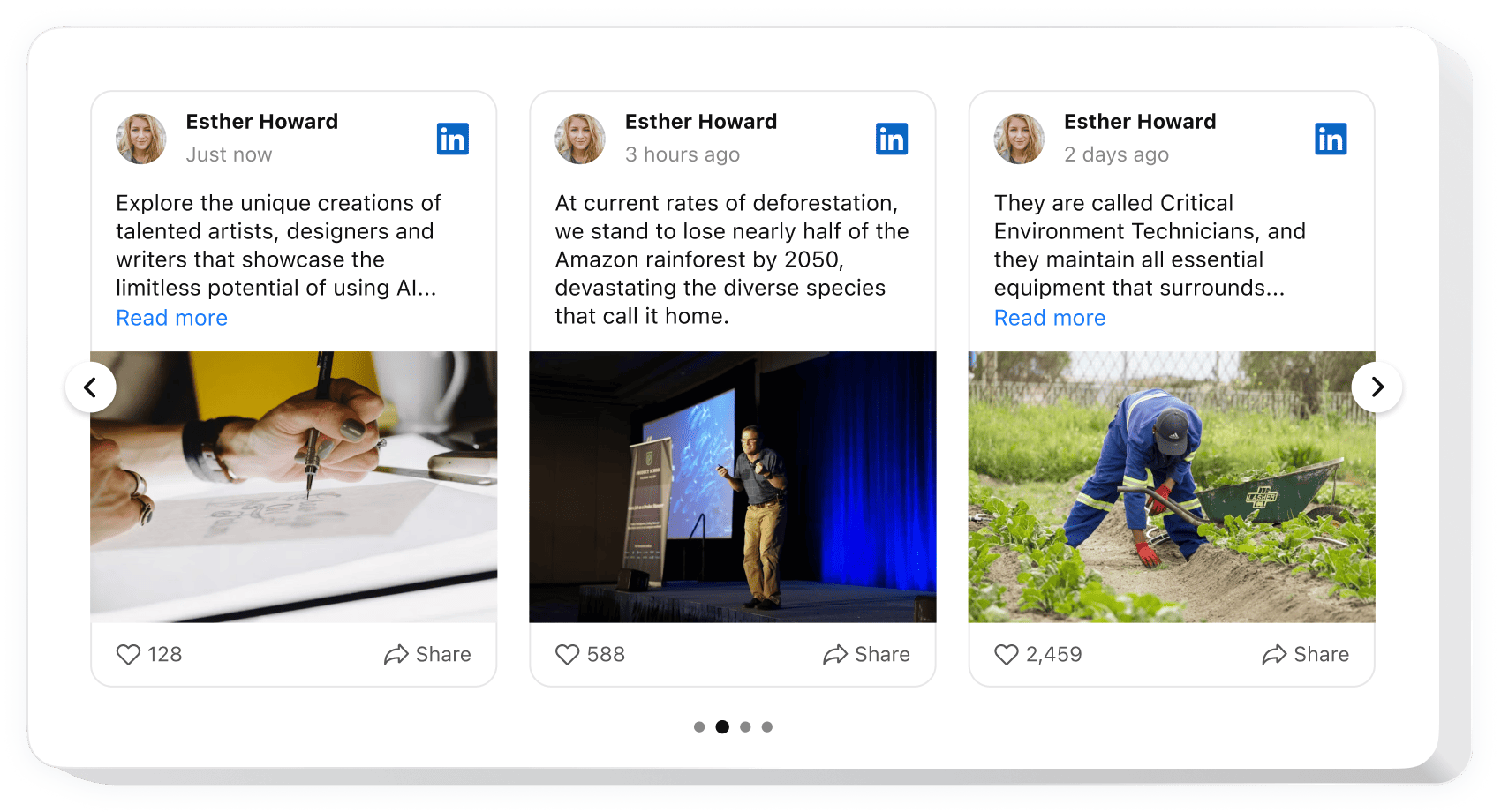 LinkedIn Widget — Embed LinkedIn Feed on your website LinkedIn Widget — Embed LinkedIn Feed on your website
