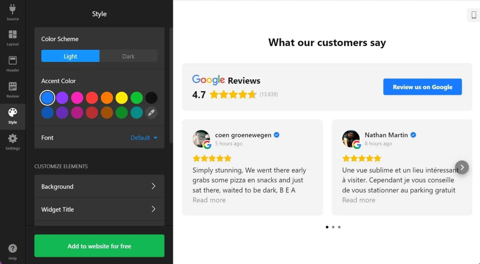 How to embed Google reviews on website for Free [ 2025 ]
