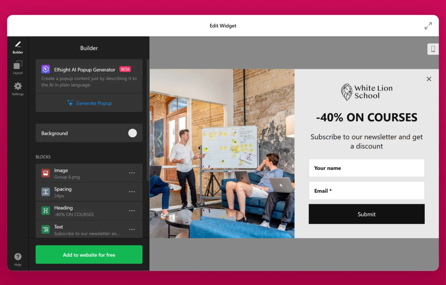 How to Create Popup in Elementor [Free]