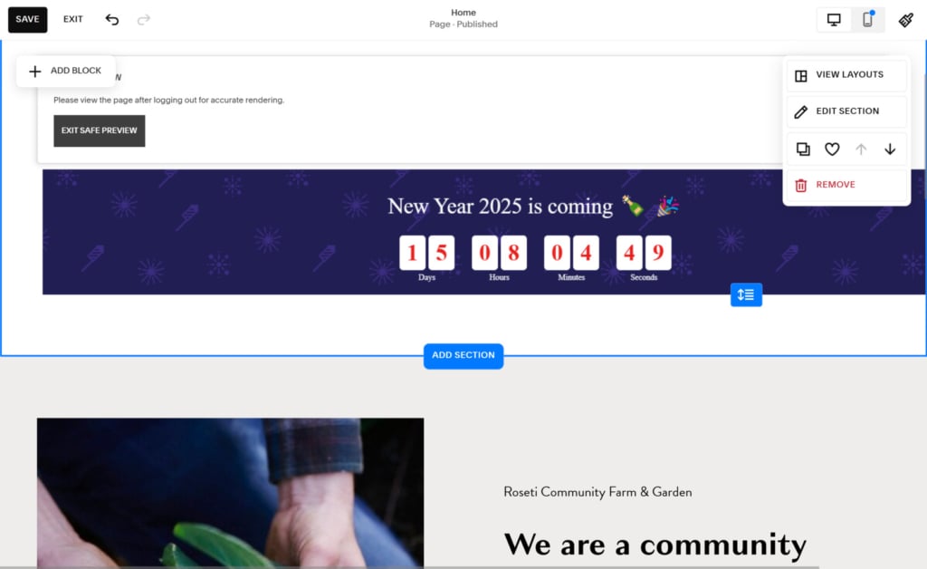 Full Guide: How to Add Elfsight Countdown Timer to Squarespace