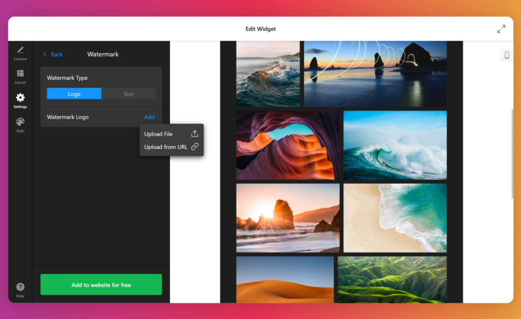 How to Embed Photo Gallery on Any Website for Free
