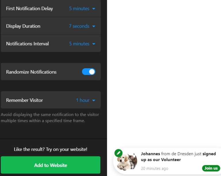 How to Add Sales Notification on Any Website for Free