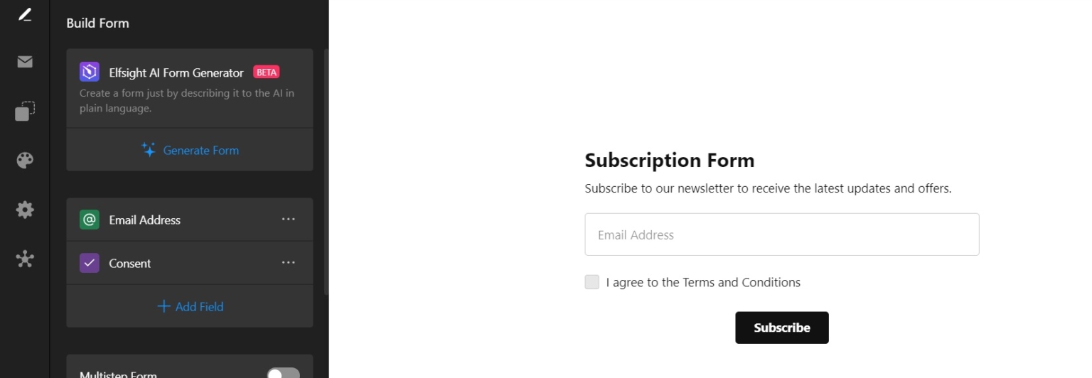 How to Add Subscription Form on Any Website for Free