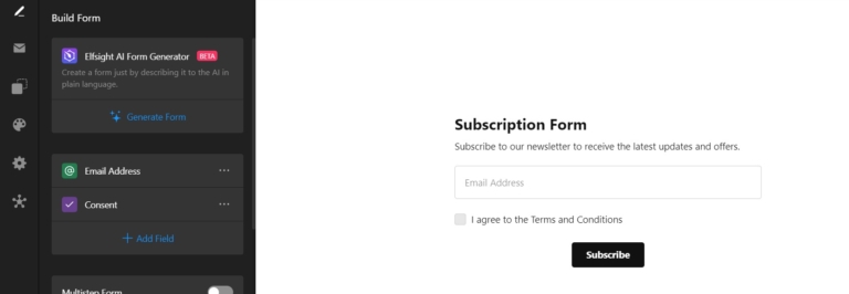 How to Add Subscription Form on Any Website for Free