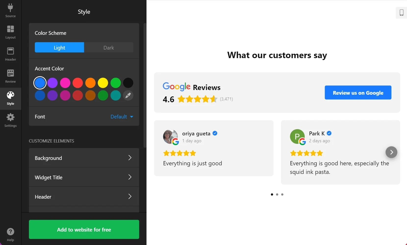 How to embed Google reviews on website for Free [ 2025 ]