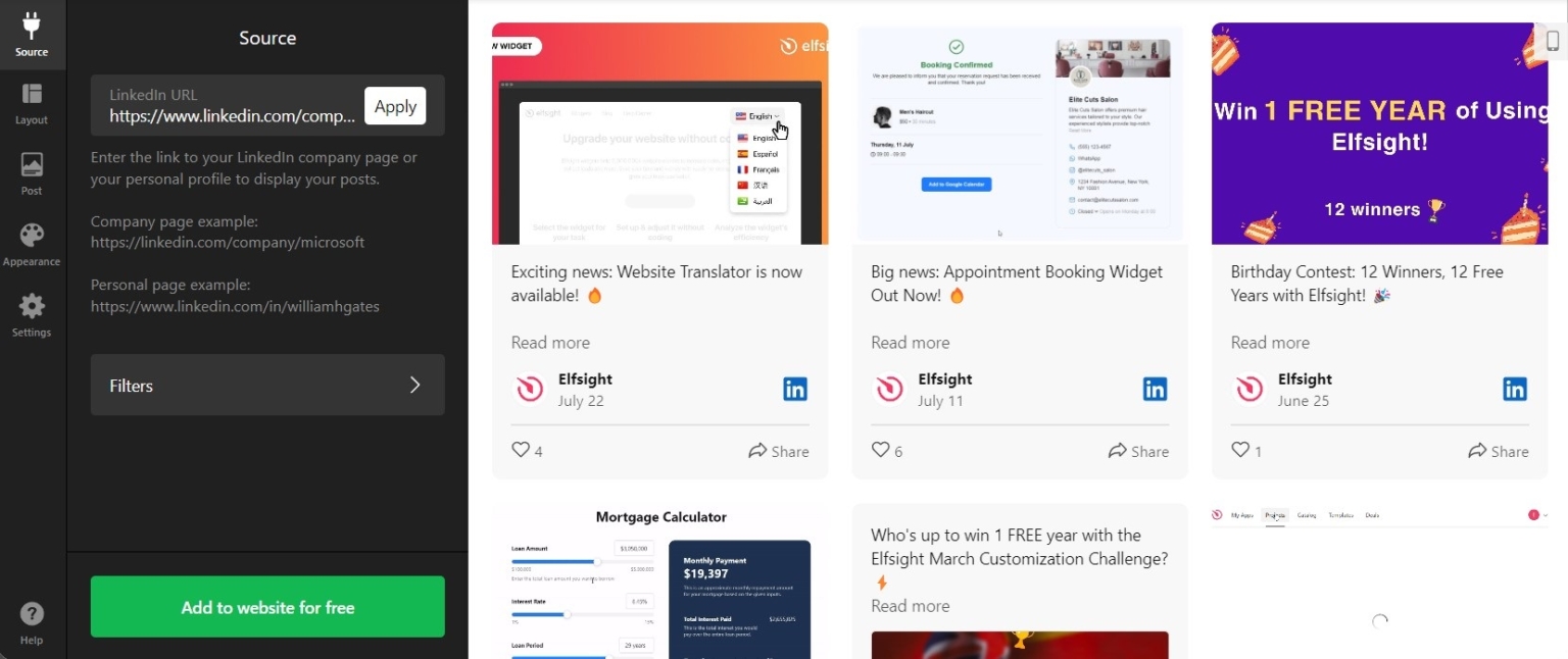 How to Embed LinkedIn Feed on Website [ 2025 ]