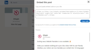 How to Embed LinkedIn Feed on Website [ 2025 ]
