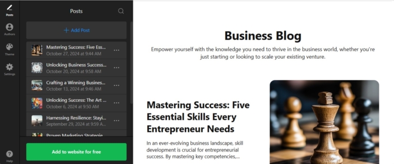 Elfsight’s AI Feature for Blog Writing