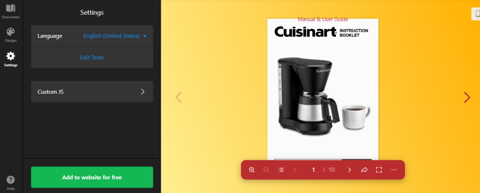 Code-Free Way to Embed a Flipbook on Any Website