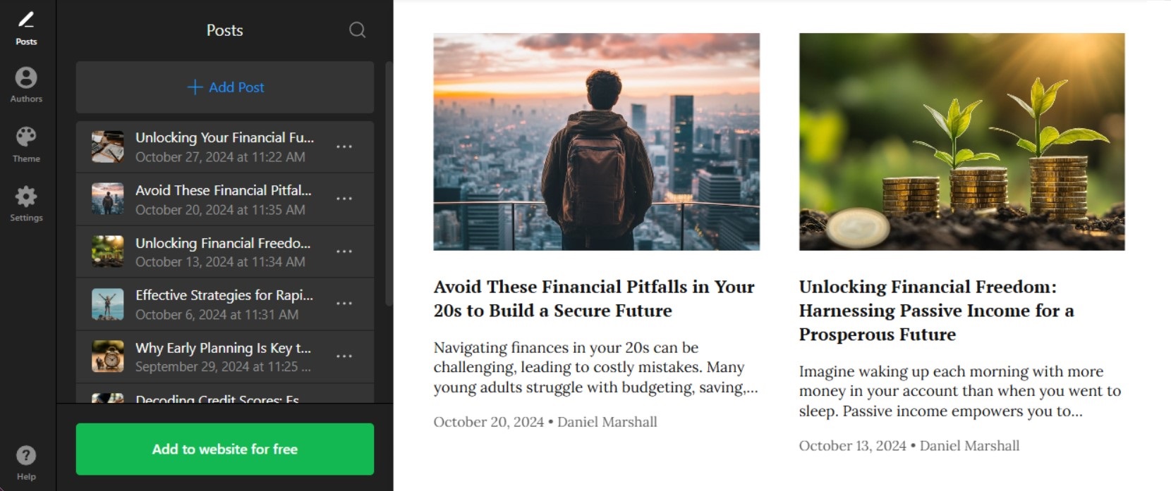 Add Blog to Your WordPress Website without Coding