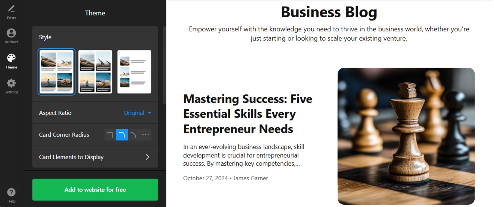Add Blog to Your WordPress Website without Coding