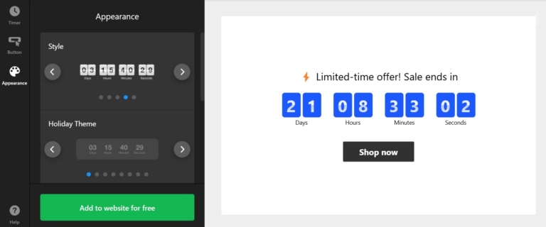 How to Add Countdown Timer Widget to Shopify Website for Free [ 2025 ]