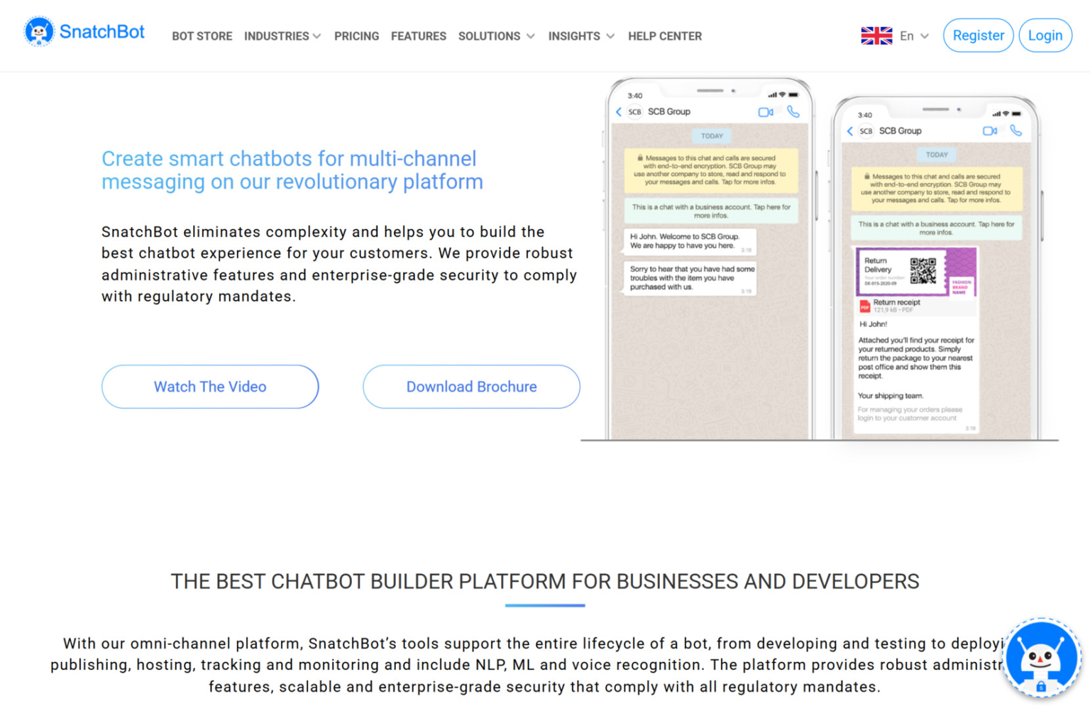 Top 10 AI Chatbot Builder Platforms