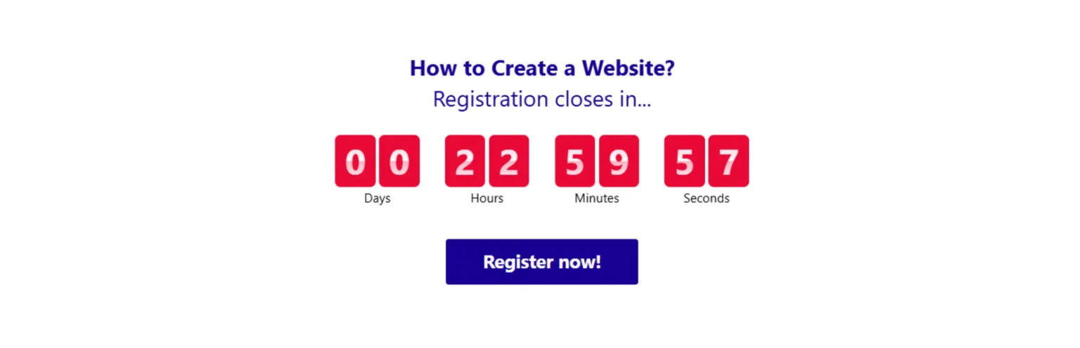 How to Add a Countdown Timer to Your Website: Simple Guide