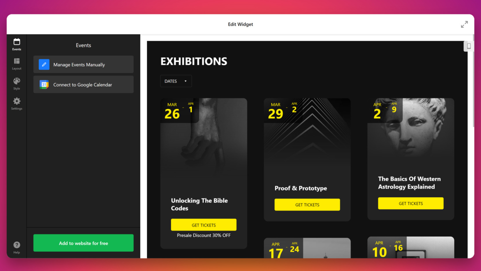 How to Create an Event Calendar for Any Website: Simple Solution