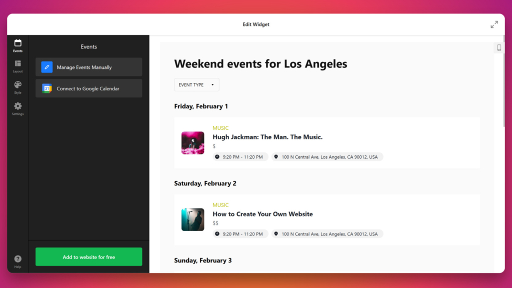 How to Create an Event Calendar for Any Website: Simple Solution