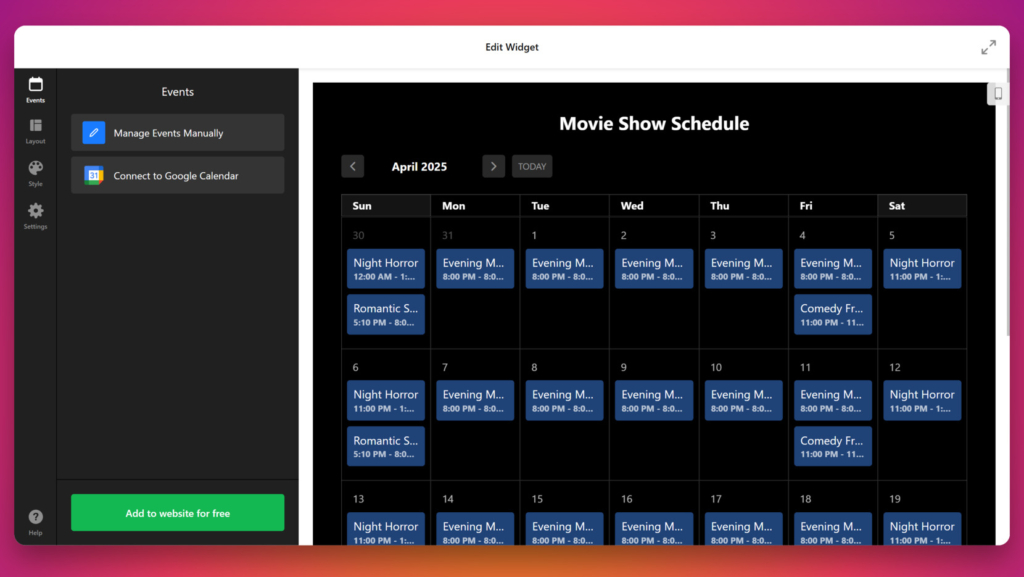 How to Create an Event Calendar for Any Website: Simple Solution