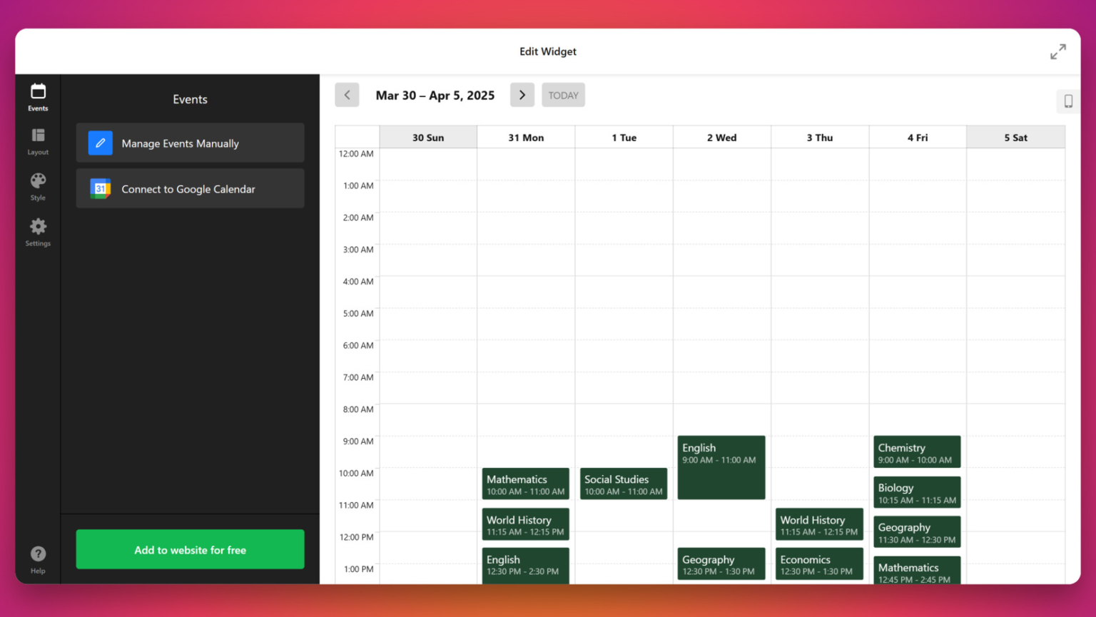 How to Create an Event Calendar for Any Website: Simple Solution