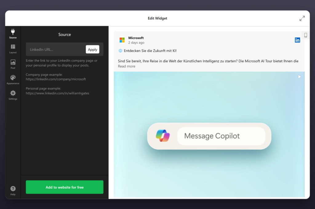 How to Embed LinkedIn Feed in Your Webflow Website Easily