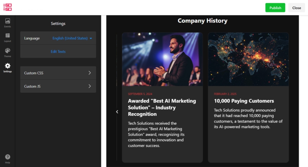 How to Add a Timeline to Your Website: A Complete Guide