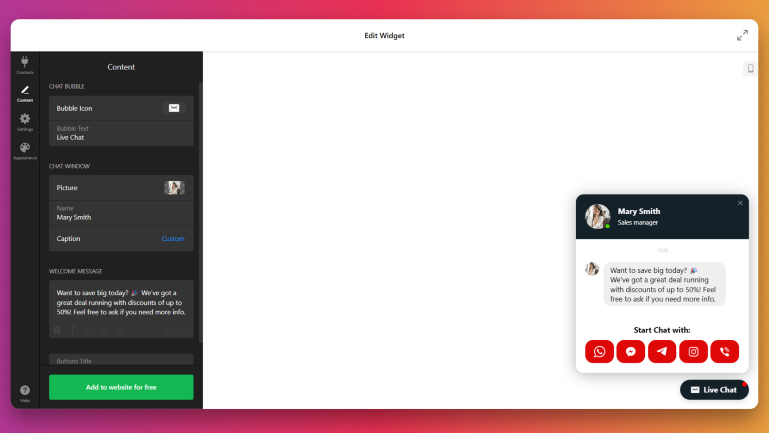 How to Create Live Chat for Your Website Easily and Fast