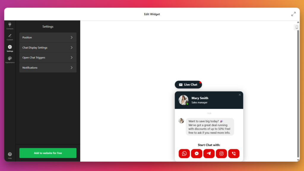 How to Create Live Chat for Your Website Easily and Fast