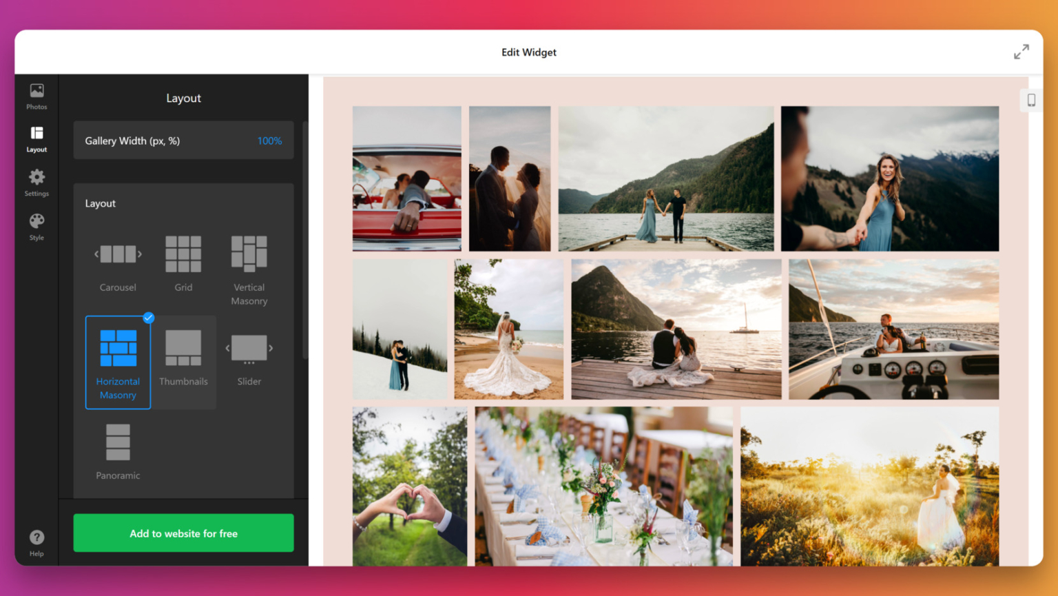 How to Create a Stunning Photo Gallery for Your Website