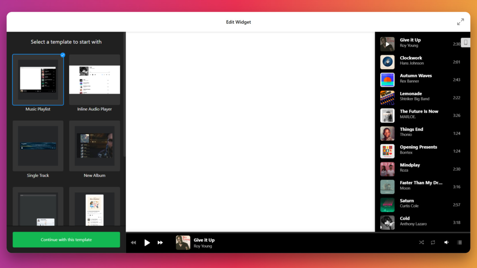 Generate Custom HTML Audio Players for Your Website