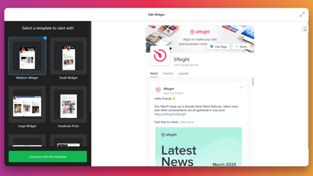 Generate a Facebook Feed HTML Code for Your Website