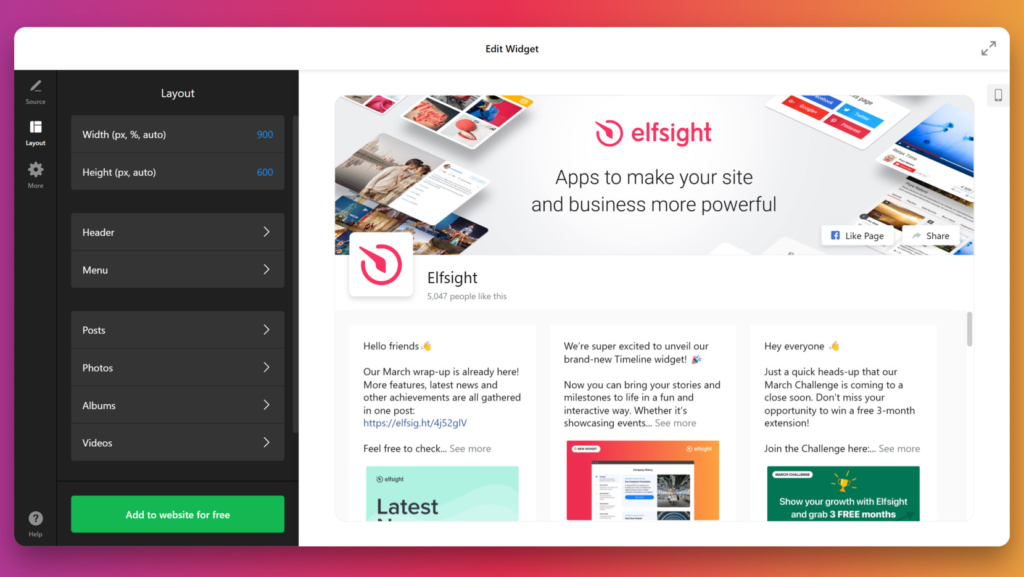 Generate a Facebook Feed HTML Code for Your Website