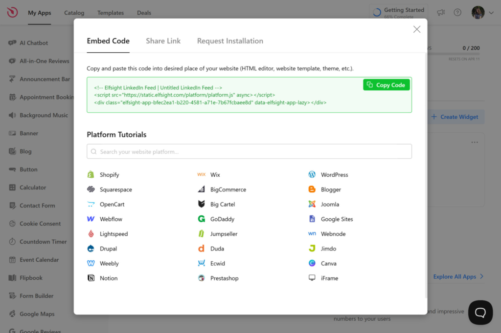How to Add LinkedIn Profile HTML Code to Your Website
