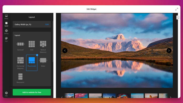 How to Create a Stunning Photo Gallery for Your Website