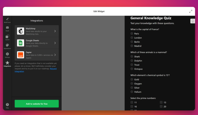Build and Embed an Engaging Quiz on Your Website: Full Guide