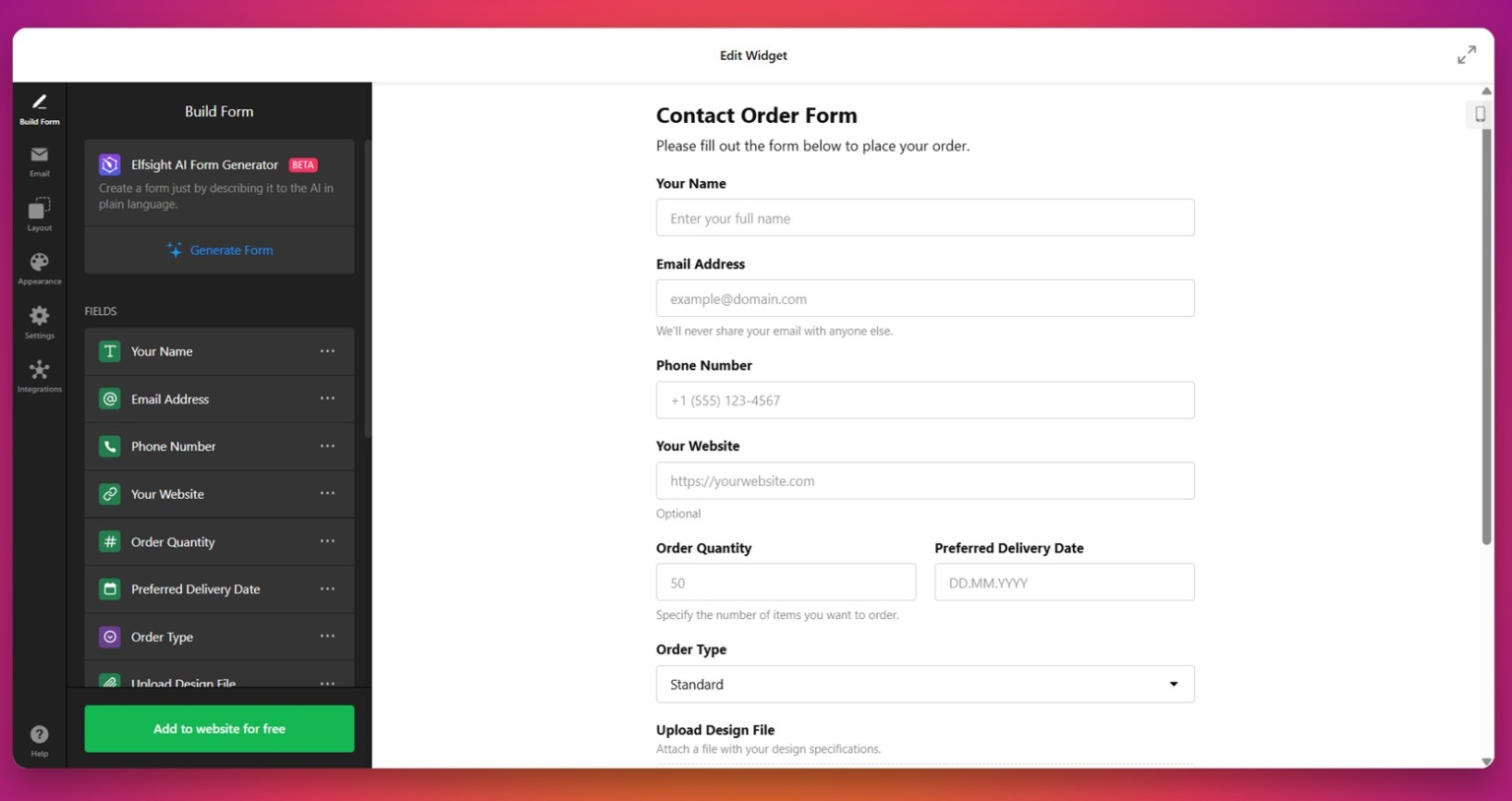 Best Website Contact Form Examples with UX Tips & Ideas